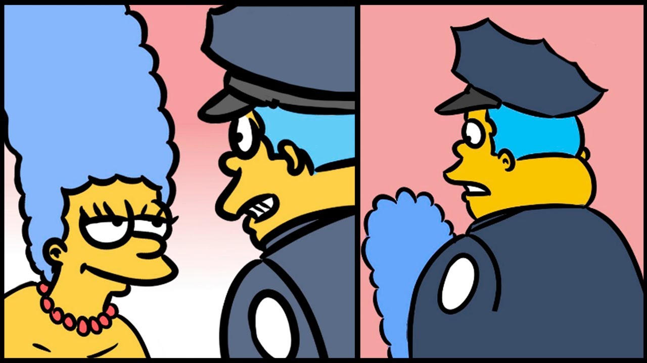 Marge Simpson does everything she can to free Homer || The Simpsons Comic Dub