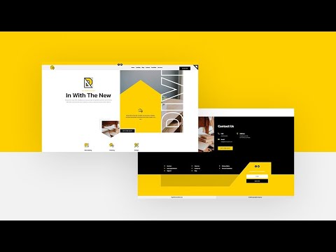 FREE Header and Footer Template for Divi’s Renovation Layout Pack