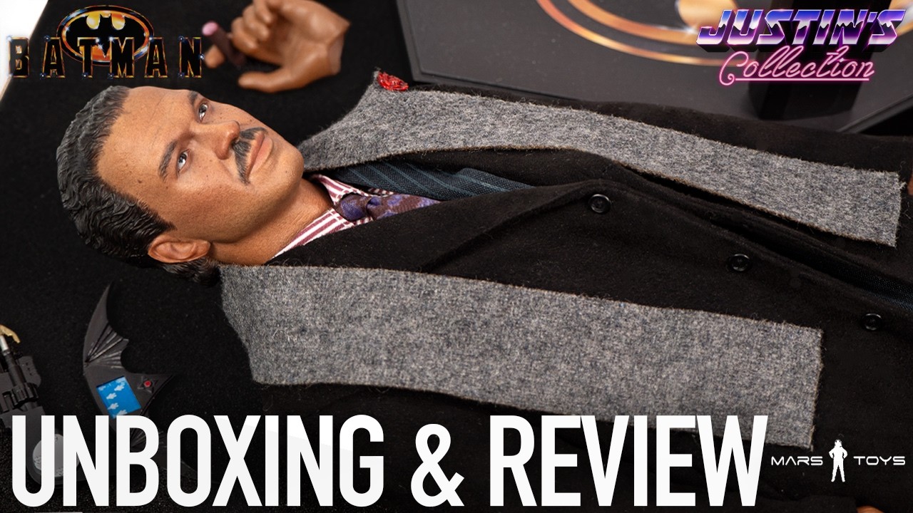 Batman 1989 Harvey Dent 1/6 Scale Figure Mars Toys Unboxing & Review