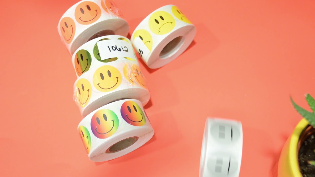 Smiley Face Stickers 1