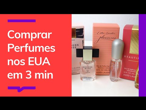 Como comprar PERFUMES nos EUA em 3 min e receber em 20 dias