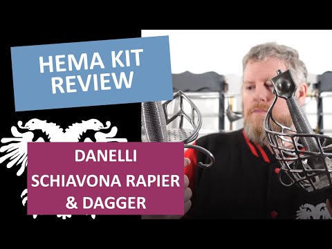 Kit Review - An unusual Marco Danelli schiavona rapier & dagger set