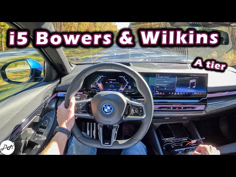 2024 BMW i5 – Bowers & Wilkins 17-speaker Sound System Review
