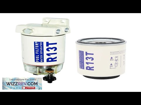R13T Fuel Water Separator Filter Engine for Racor Review