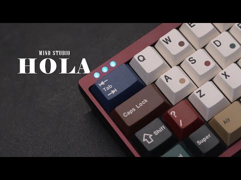 Wind Studio Hola | Invokeys Hojicha Reserve Switch | a 40% keyboard with numpad?!