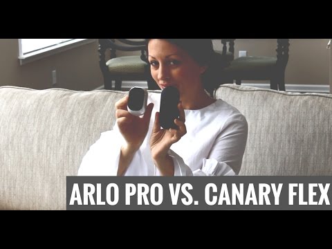 Arlo Pro vs. Canary Flex Battery Powered Home Security Cameras