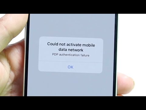 How To FIX Pdp Authentication Failure On iPhone!