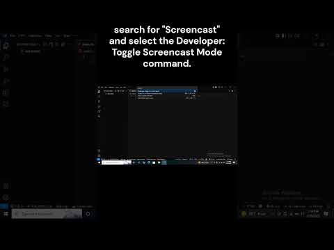 How to enable ScreenCast Mode | CodinKyte |#shorts #shortvideo #coding #viral