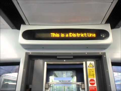This is Turnham Green. This is a District Line train to Embankment