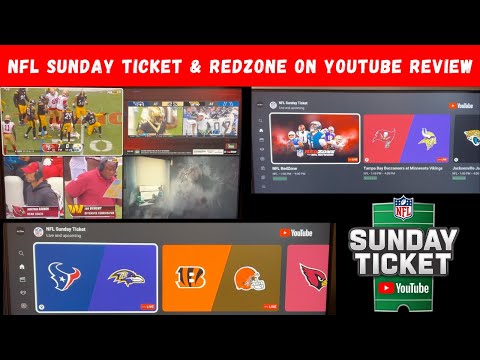 NFL Sunday Ticket with RedZone on YouTube Review
