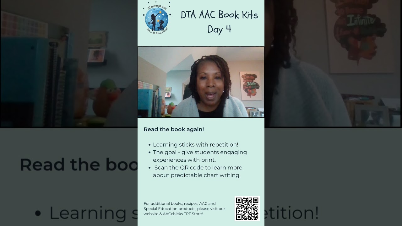 AAC Picture Book Kits Day 4: Shared Writing
