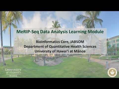 RNA Methylation Analysis with MeRIP-seq (1 of 1)