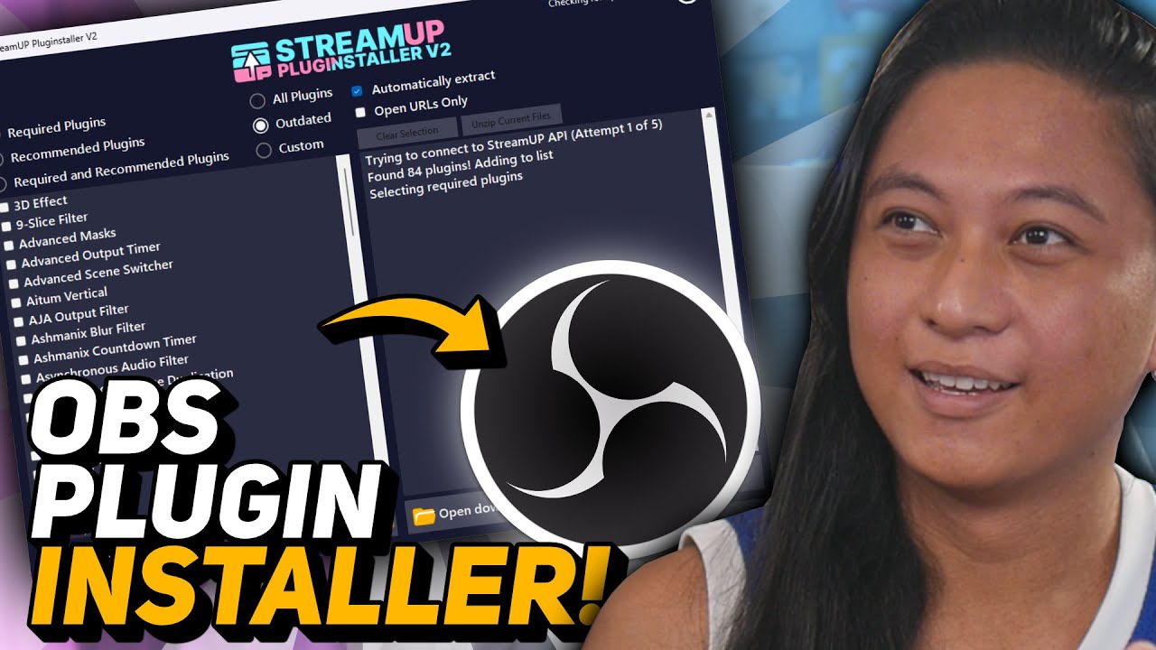 The Easiest OBS PLUGIN Installer! (And Updater!)