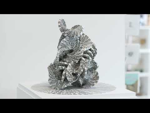Erik & Martin Demaine: Puzzling With Paper - featured in the SCIENCE episode & on view until 1/4/25