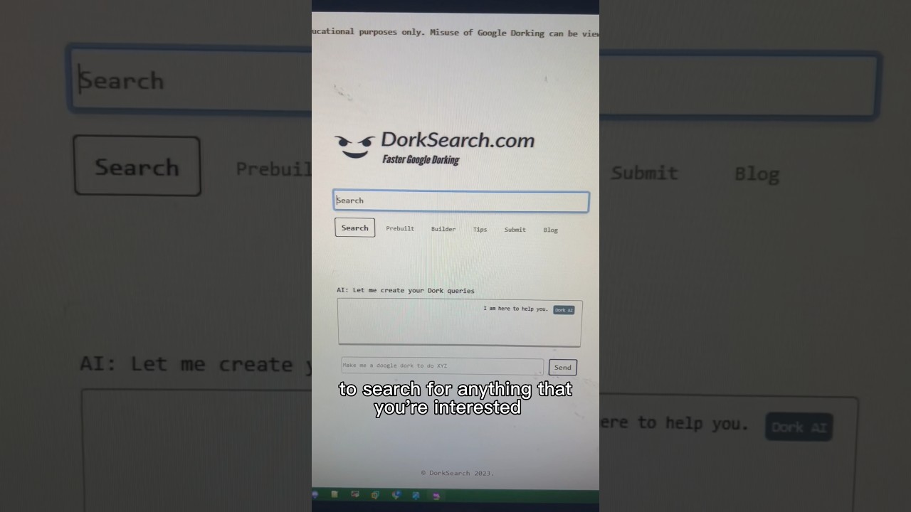 Take Google Dorking to the next level #cybersecurity #hackers