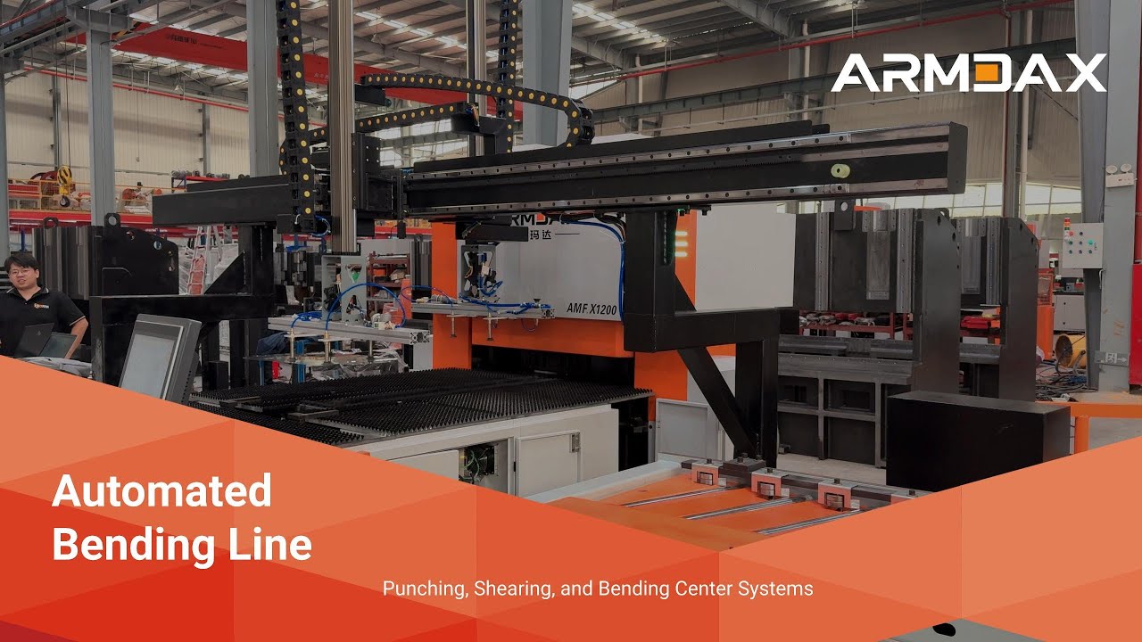 Automated Sheet Metal Bending Line for Toolbox Manufacturing | Armdax Machinery