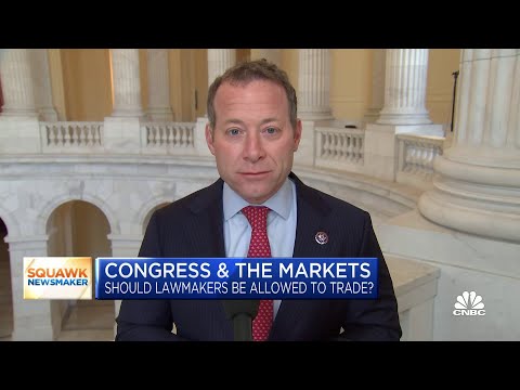 Rep. Gottheimer: Lawmakers shouldn't be directly involved in stock trading