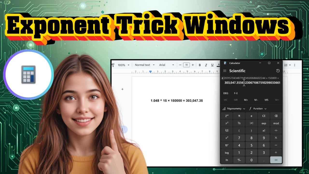 How To Use Windows Calculator For Exponent | Step-by-Step Guide (2025)