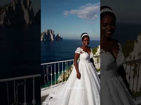 Stunning Wedding Dress Designed to Mesmerize 🌟 #BreathtakingBridal #GownWonders #WeddingDreams