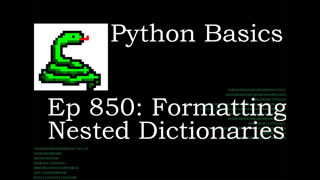 Python Basics Tutorial Dictionary Print Formatting || Fstring Formatting
