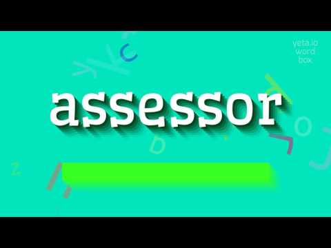 How to say "assessor"! (High Quality Voices)