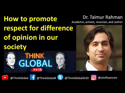How to promote respect for difference of opinion in our society [Urdu Hindi]