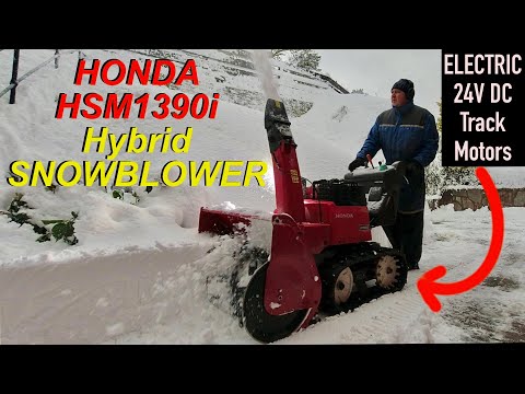 Honda HSM1390i Hybrid Snowblower