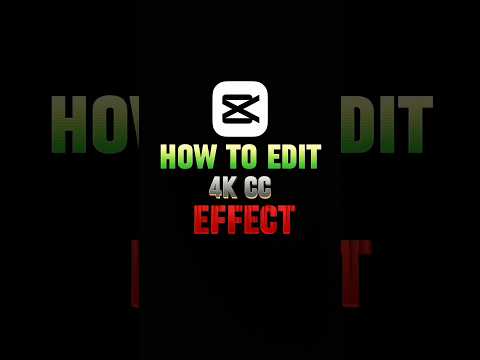 How to get 4k cc quality on capcut | 4k cc Tutorial | #capcut #4kedit #capcuttutorial
