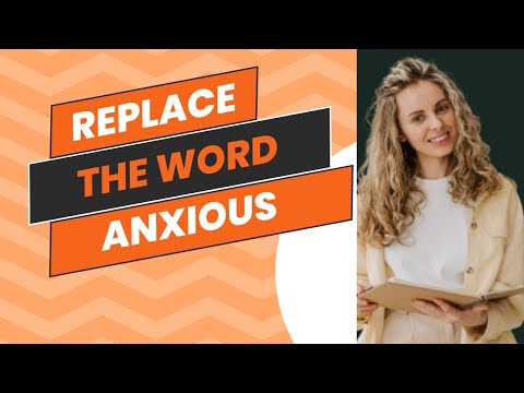 "Unlock English Vocabulary: Synonyms for 'Anxious'" #anxiousness #synonymsinenglish #funenglish