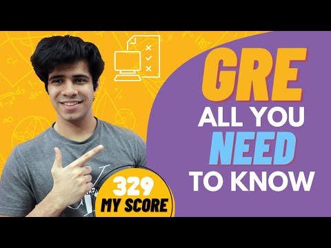 GRE A-Z in 20 mins || Test Dates, Booking, Format, Question Types