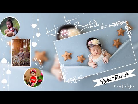 Birthday invitation Video | latest birthday invitation video | Birthday Video editing.