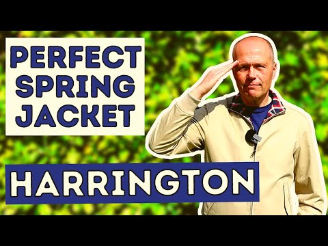 THE HARRINGTON JACKET | THE ULTIMATE SPRING JACKET