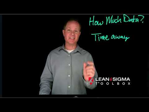How much data do you need? Lean 6 Sigma Mini Lesson