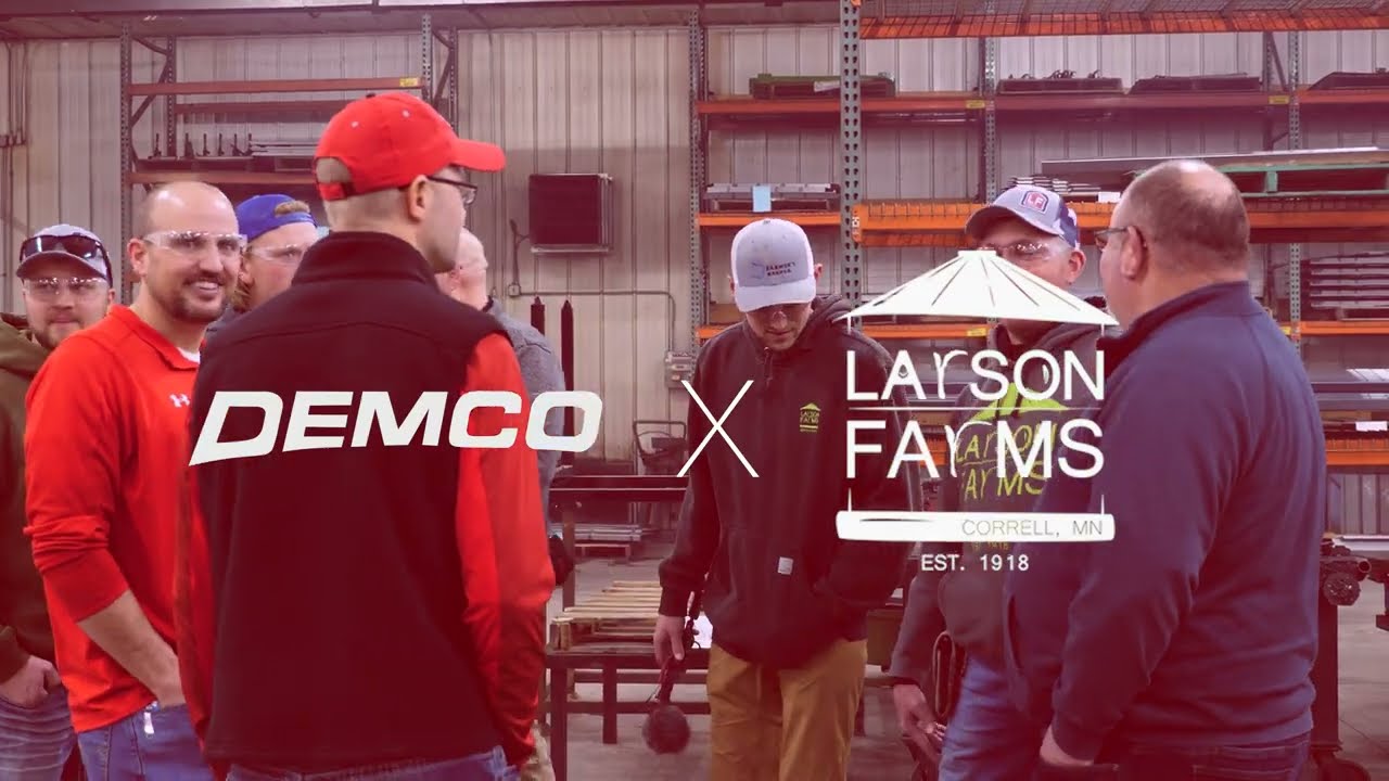 Larson Farms Visit Demco!