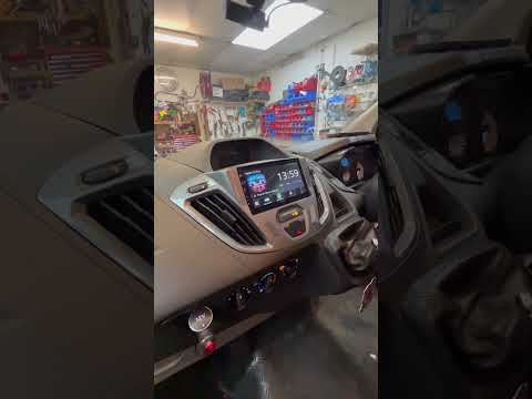 Audio Upgrade Ford Transit Custom CarPlay Android Auto KENWOOD DMX5023DABS #caraudio #fordtransit