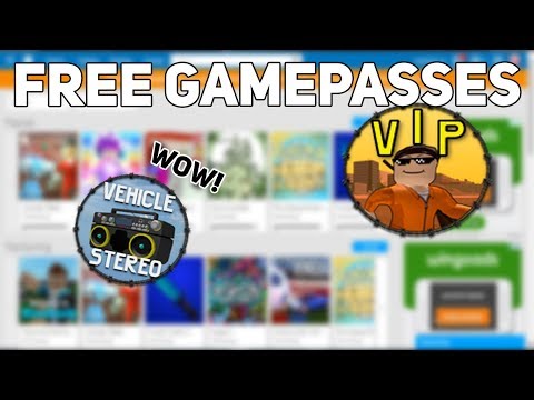 HOW TO GET ANY GAMEPASS FOR FREE! - ROBLOX 2017 - WORKING