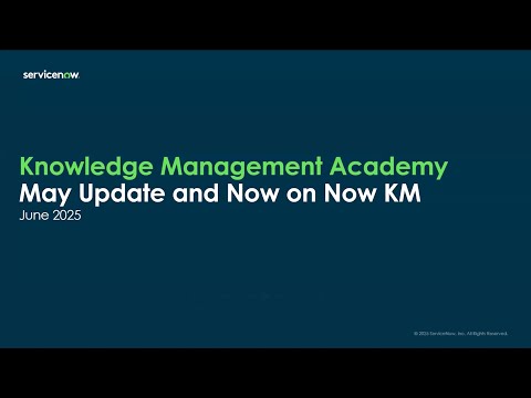 Knowledge Management Academy: Now on Now Perspectives - Knowledge Governance and KB Health