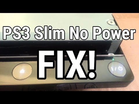 How To Fix A PlayStation 3 (PS3 Slim) With No Power Instant No Standby Light Shut Off