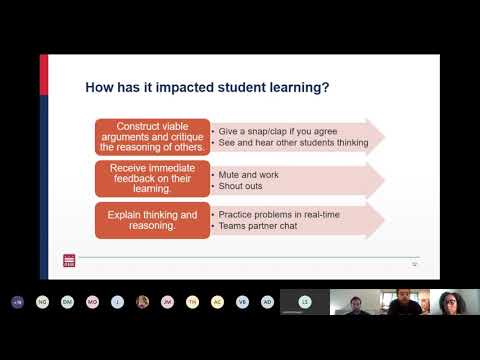 Facilitating Small Group Math Instruction with Microsoft Teams