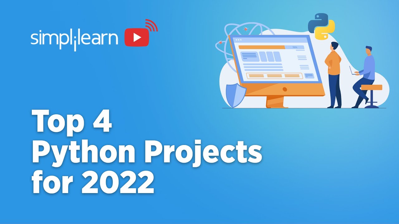Python Projects for 2026 | Top 4 Python Projects to Practice in 2026 | Python Projects | Simplilearn