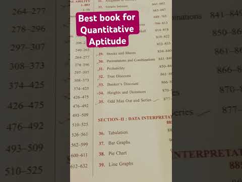 Best Book for Aptitude | Dr RS Aggarwal #aptitude #rsaggarwal #bankpo #ibps #railway #police #ssc