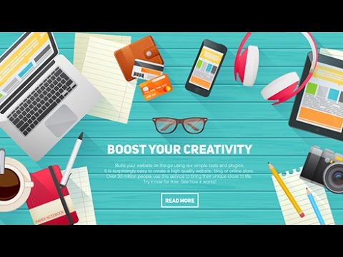 Creating Flat Workspace Elements for Advertisements: Introduction