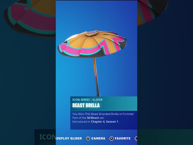 How to get the Fortnite Chapter 4 Season 2 Victory umbrella