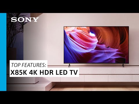Sony | Top features of the X85K 4K HDR LED TV with Google TV