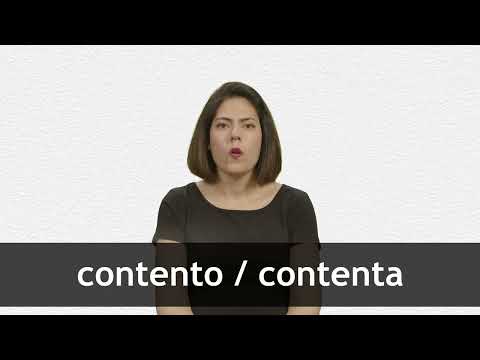 English Translation of “CONTENTO” | Collins Spanish-English Dictionary