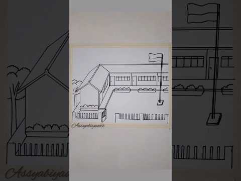 Tutorial Menggambar Sekolah