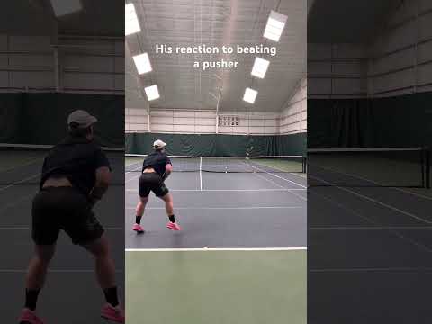His reaction to beating a pusher