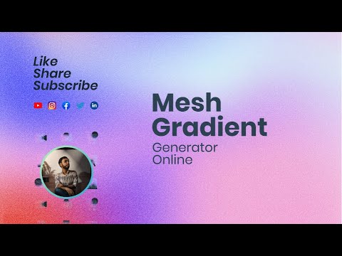 Online Mesh Gradient Generator
