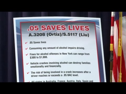 Lawmakers consider lowering BAC limit from .08 to .05