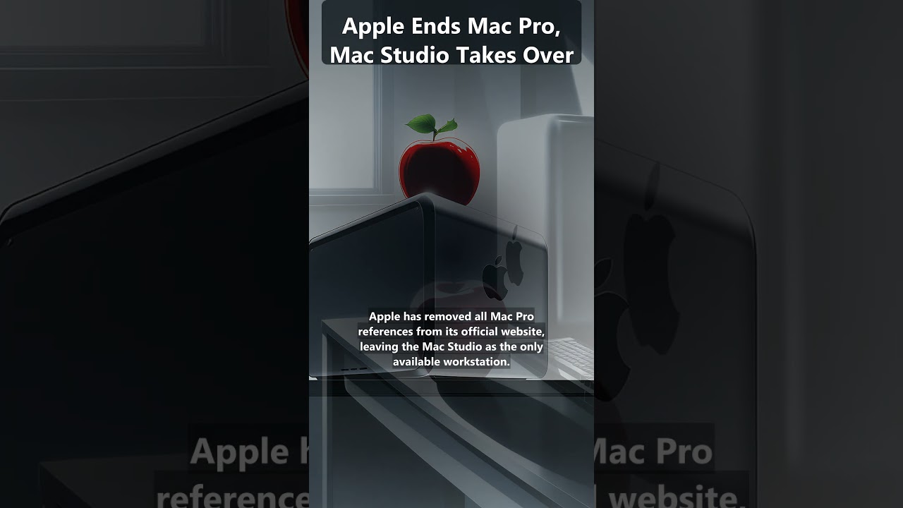Apple Ends Mac Pro — Mac Studio Takes Over 🚀
